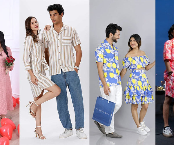 Couple Twinning : Matching In Style – 15 BUTTONS