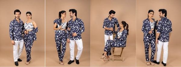 Best Matching Black Dress Couple Styles for Elegant Events – 15 BUTTONS