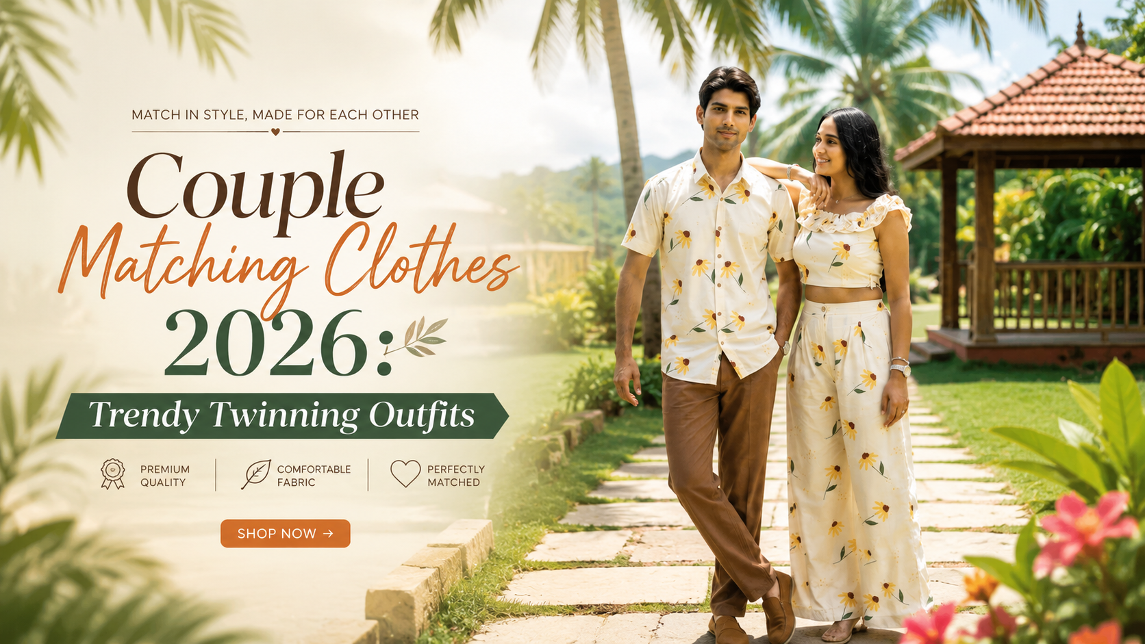 Couple Matching Clothes 2026: Trendy Twinning Outfits – 15 BUTTONS